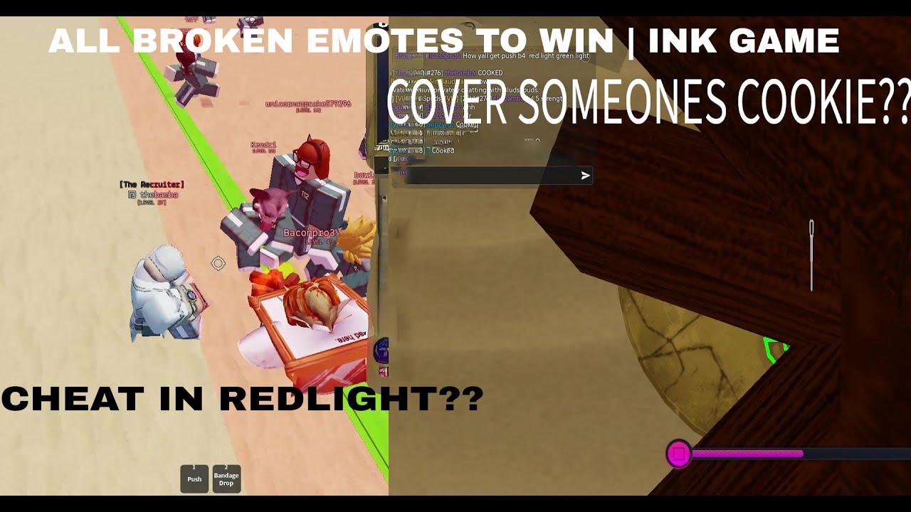 ALL Emotes To GURANTEE A Win | Ink Game Roblox - YouTube