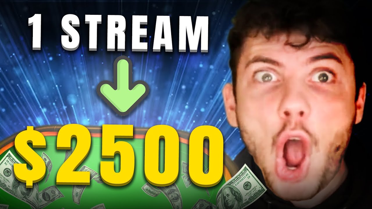 Streaming Until I Cash For $2500! - YouTube