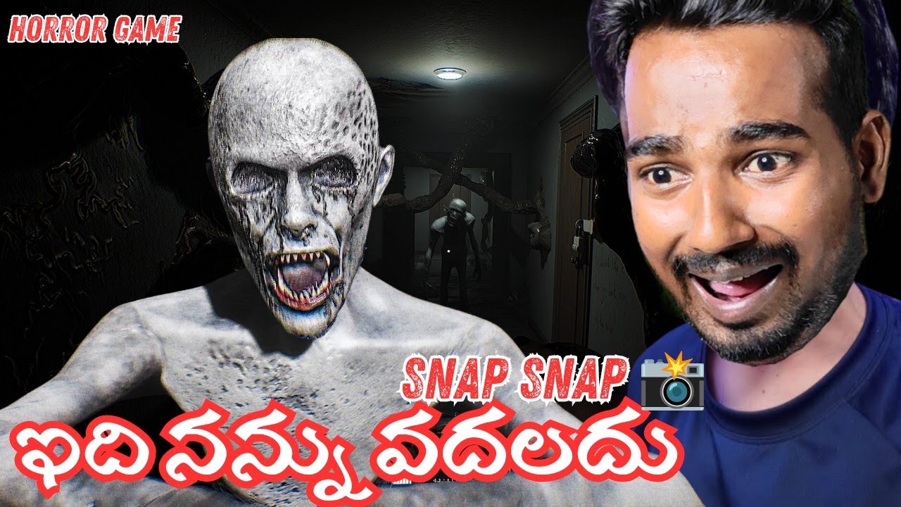 THIS NEW HORROR GAME IS INSANE *SNAP SNAP* GAMEPLAY IN TELUGU - YouTube