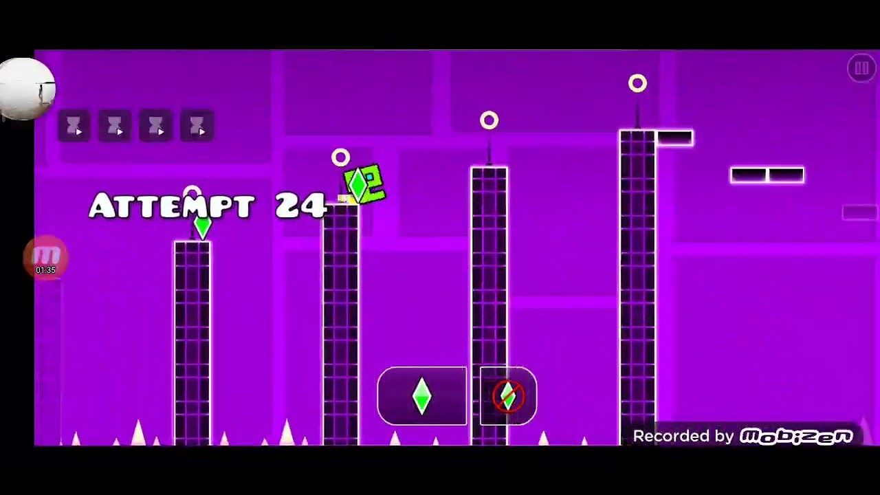 geometry dash practice you can practice to - YouTube