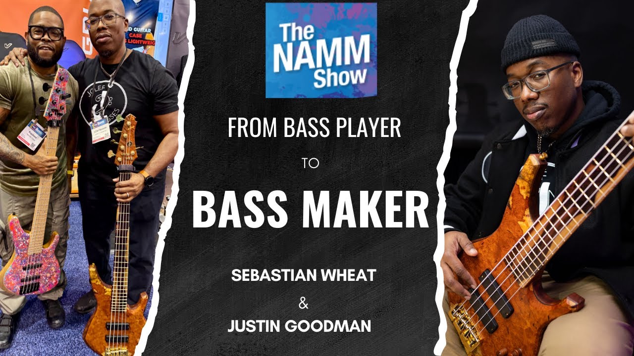From Bass player to Bass maker!!!!! j clef basses - YouTube