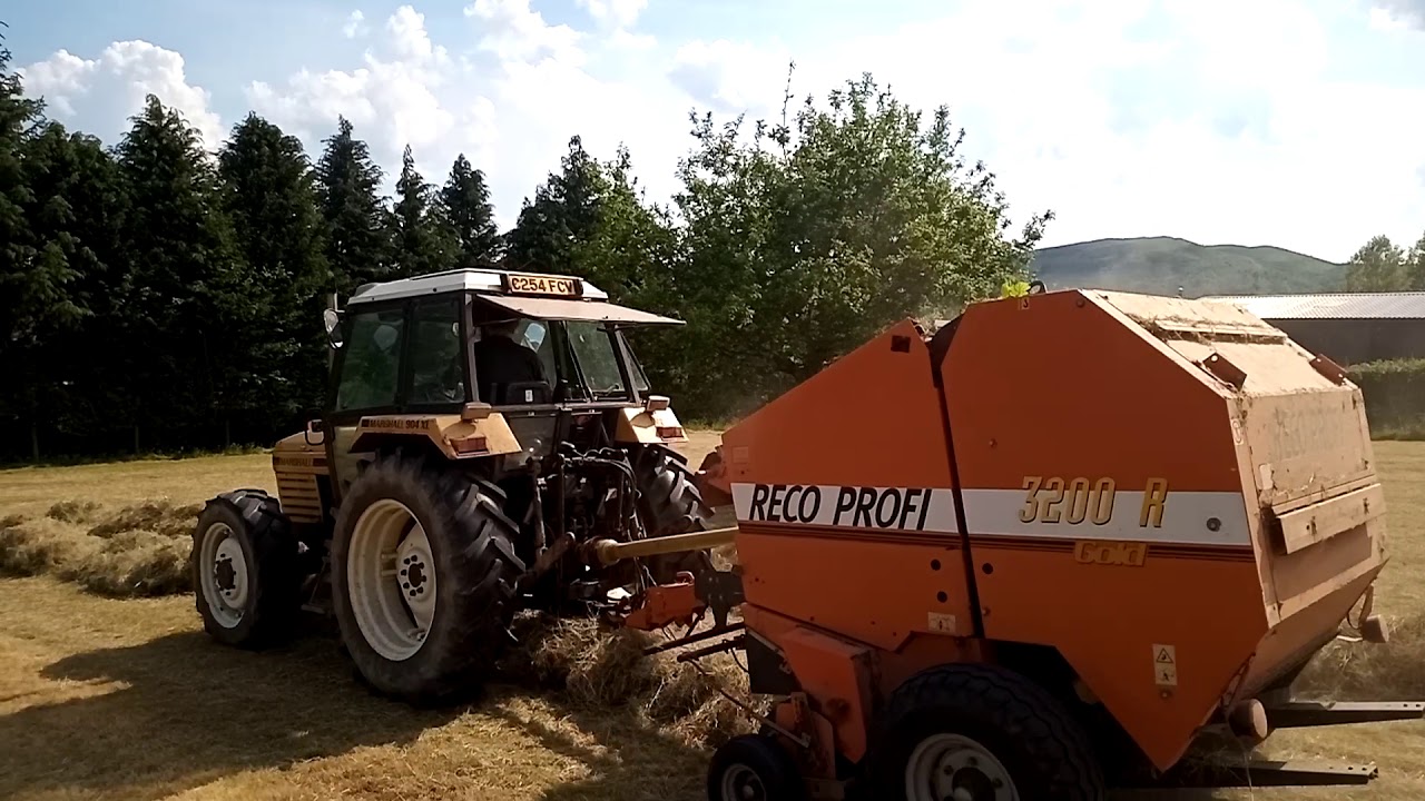 Marshall 904 baling part 2 - YouTube