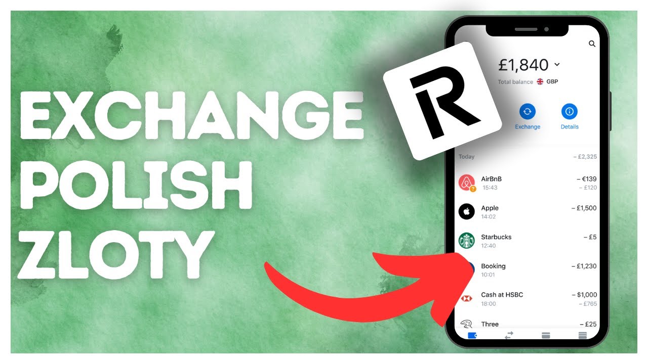How to exchange Polish Zloty in Revolut? - YouTube