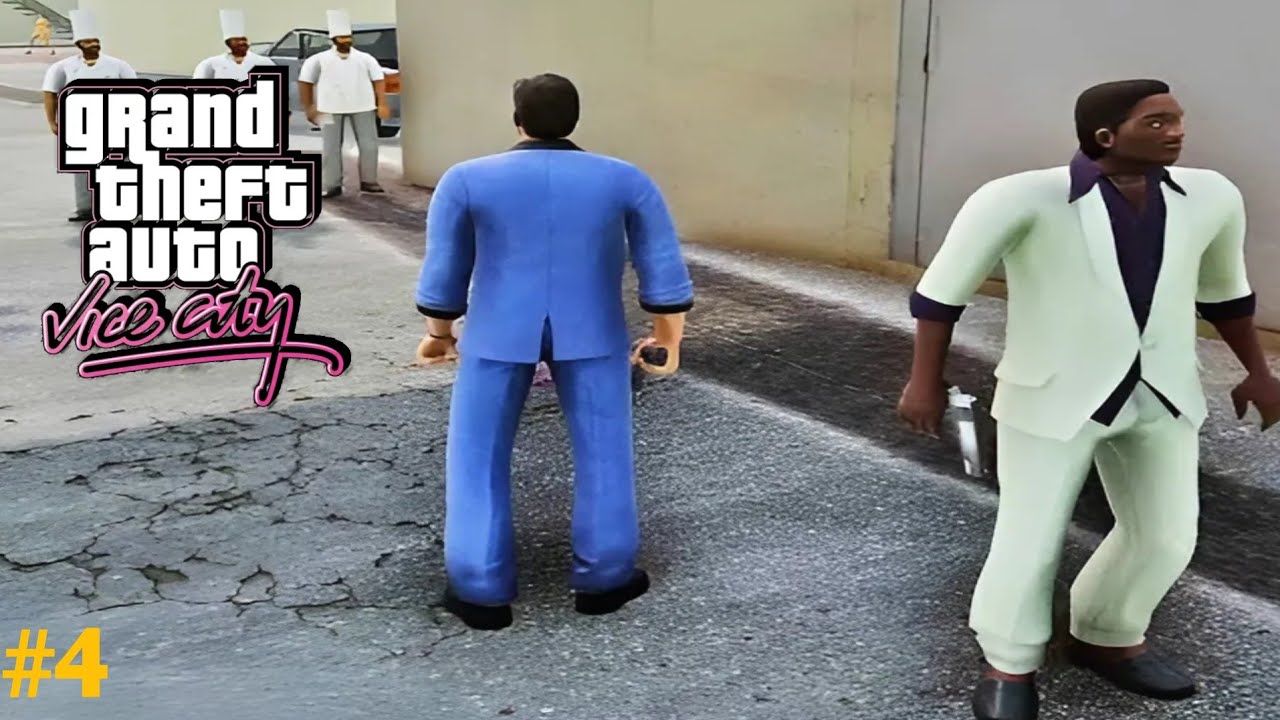 GTA VICE CITY MISSION #4| BACK ALLEY BRAWL... - YouTube