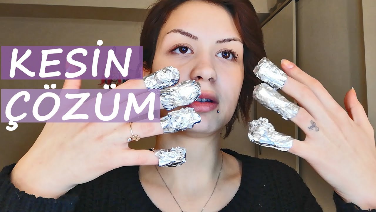 EN KOLAY YÖNTEM! (Simli Oje Nasıl Çıkarılır) 💅 - YouTube