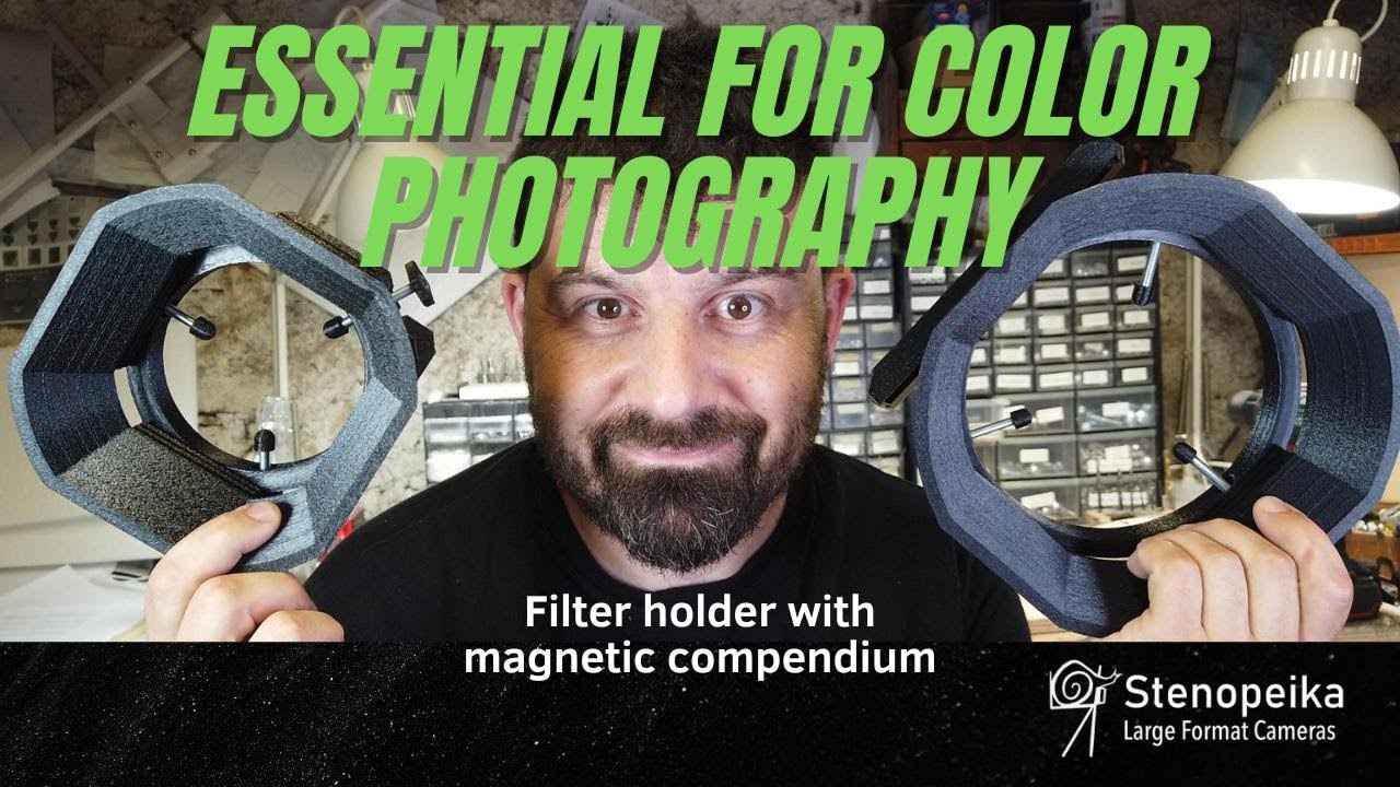 Essential for color photography - filter holder - YouTube