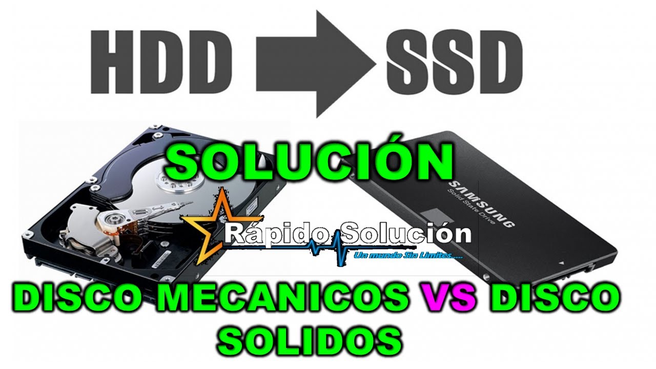 Diferencias entre discos duros de estado solido y mecánicos | SSD vs ...