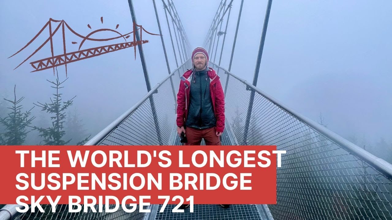 The World's Longest Suspension Bridge | Sky Bridge 721 Czech Republic ...