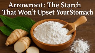 Arrowroot: The Unsung Hero of Puddings, Gravies, and Gut Happiness