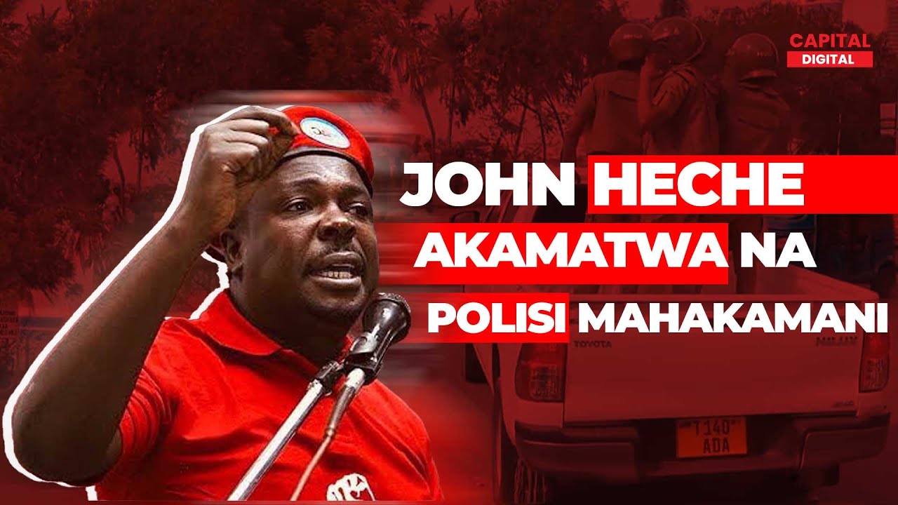VIDEO: JOHN HECHE MAKAMU M/KITI CHADEMA AKIKAMATWA NA POLISI ALIPOKUWA ...
