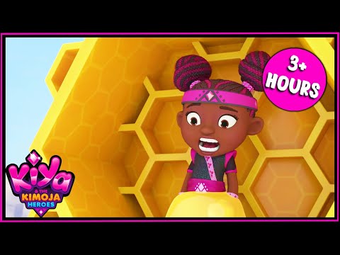 Honey Troubles (Compilation) | Kiya & the Kimoja Heroes | Cartoons For Kids