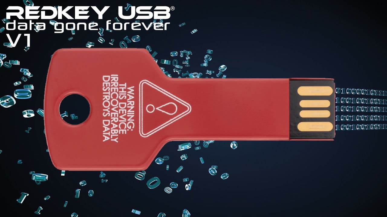 Redkey USB V1 - The World's First Easy-to-Use Computer Data Wipe Tool ...
