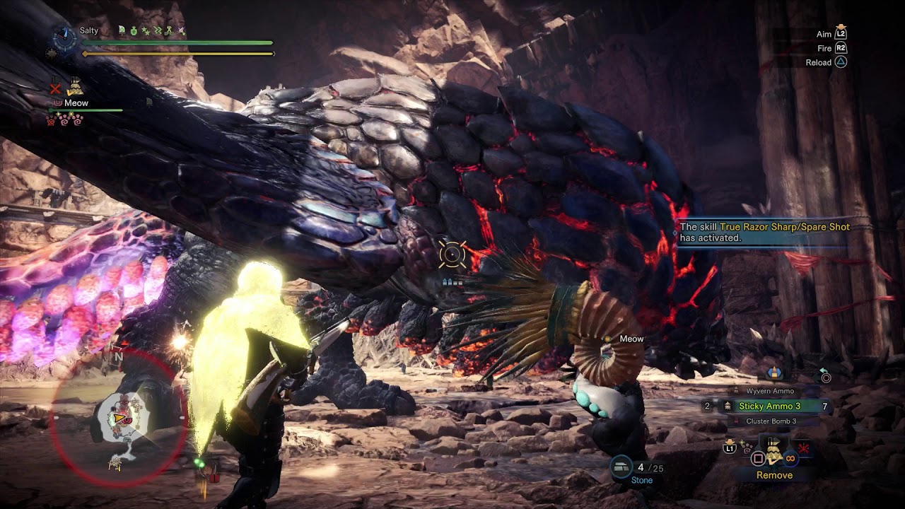 Seething Bazelgeuse Solo in 5'45"13 (Sticky HBG) - Monster Hunter World ...