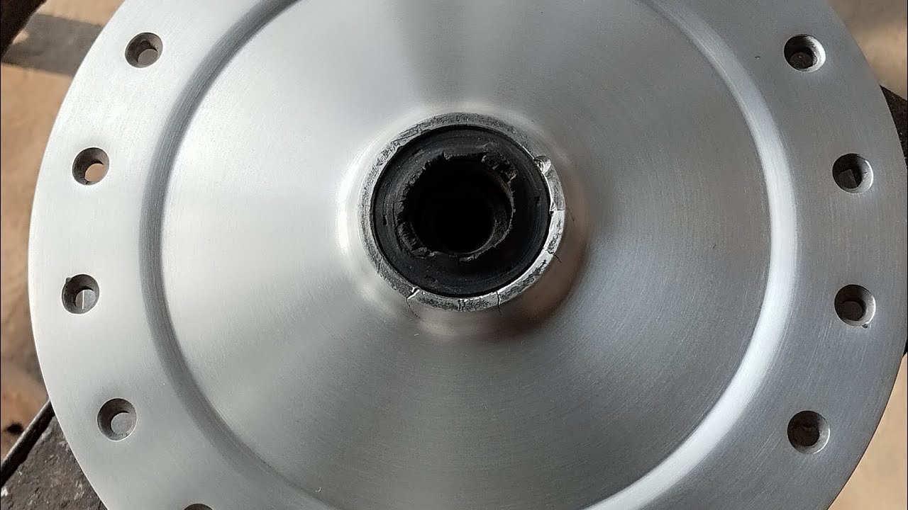 how to make wheel hub - YouTube