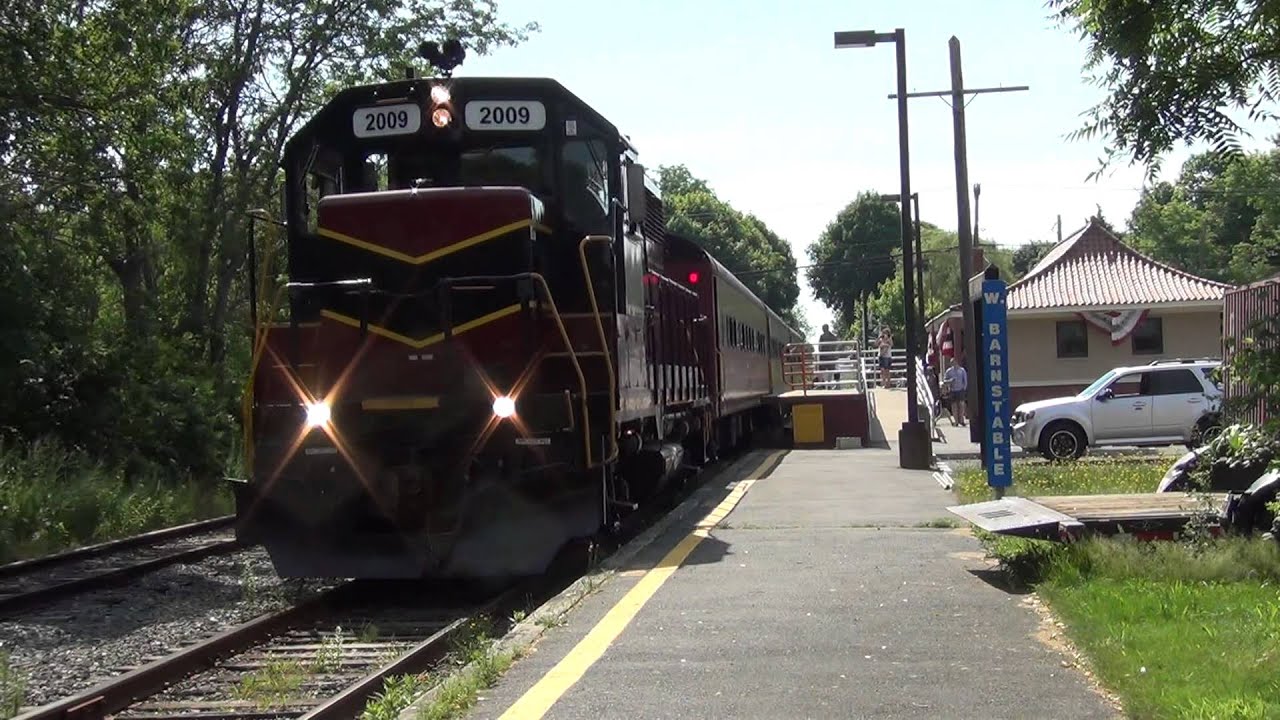 Cape Cod Central scenic train - YouTube