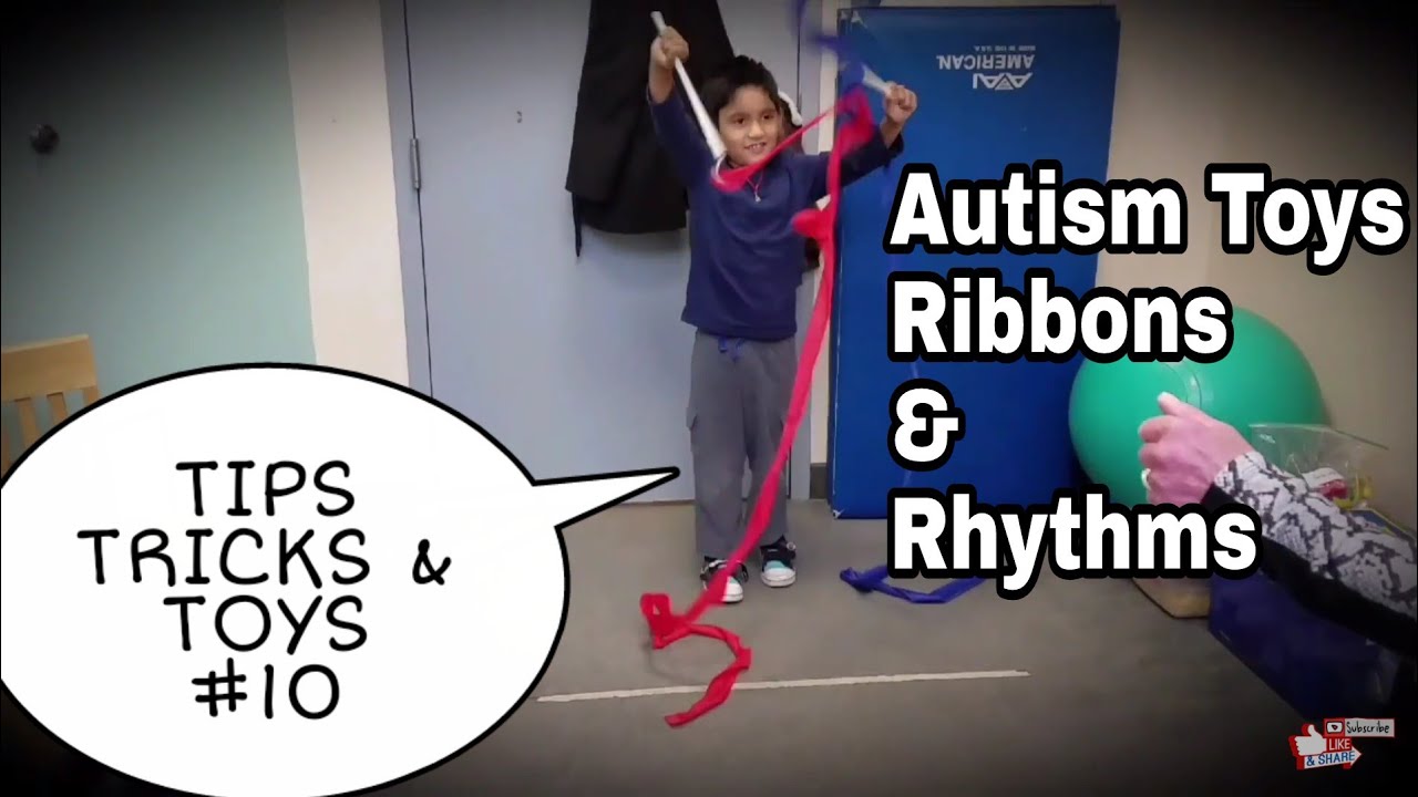 AUTISM Gymnastic Ribbon Exercise - Tips Tricks Toys #10 Socialising ...
