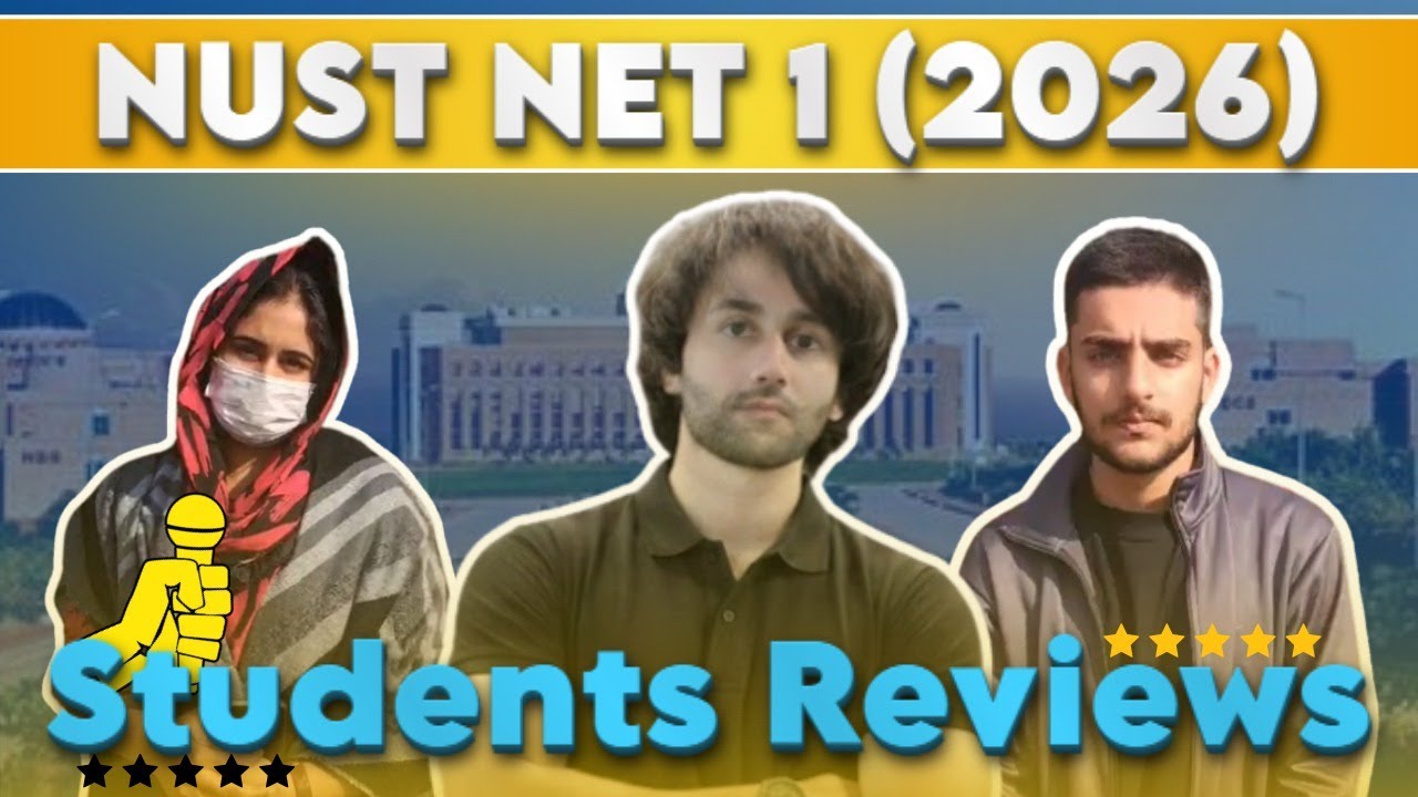 NUST NET Test Students Reviews I How to Prepare NUST NET Test I NUST ...