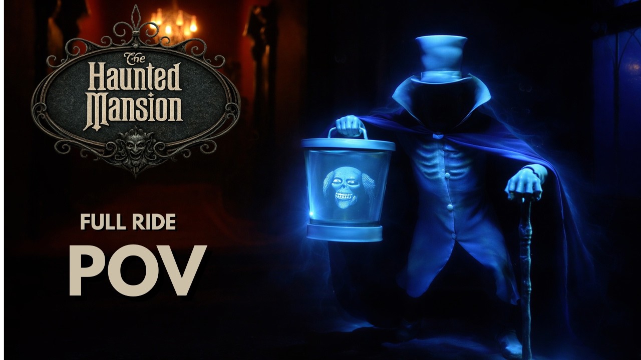 Haunted Mansion Full Ride POV | Complete Ride Experience - YouTube