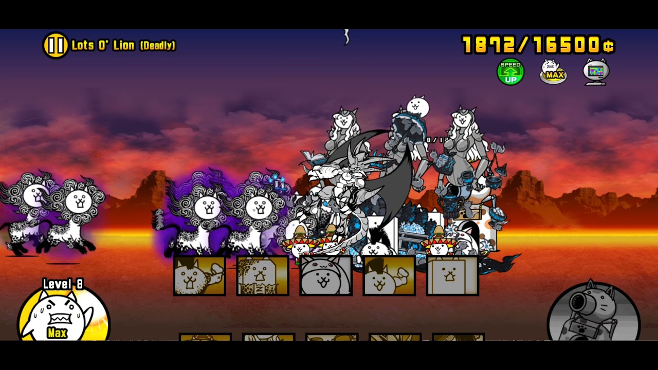 The Battle Cats| Attempting Manic Lion Cat! - YouTube