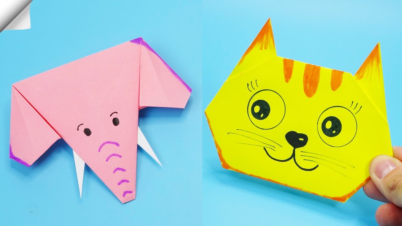 6 moving Paper toys | Easy paper crafts - YouTube
