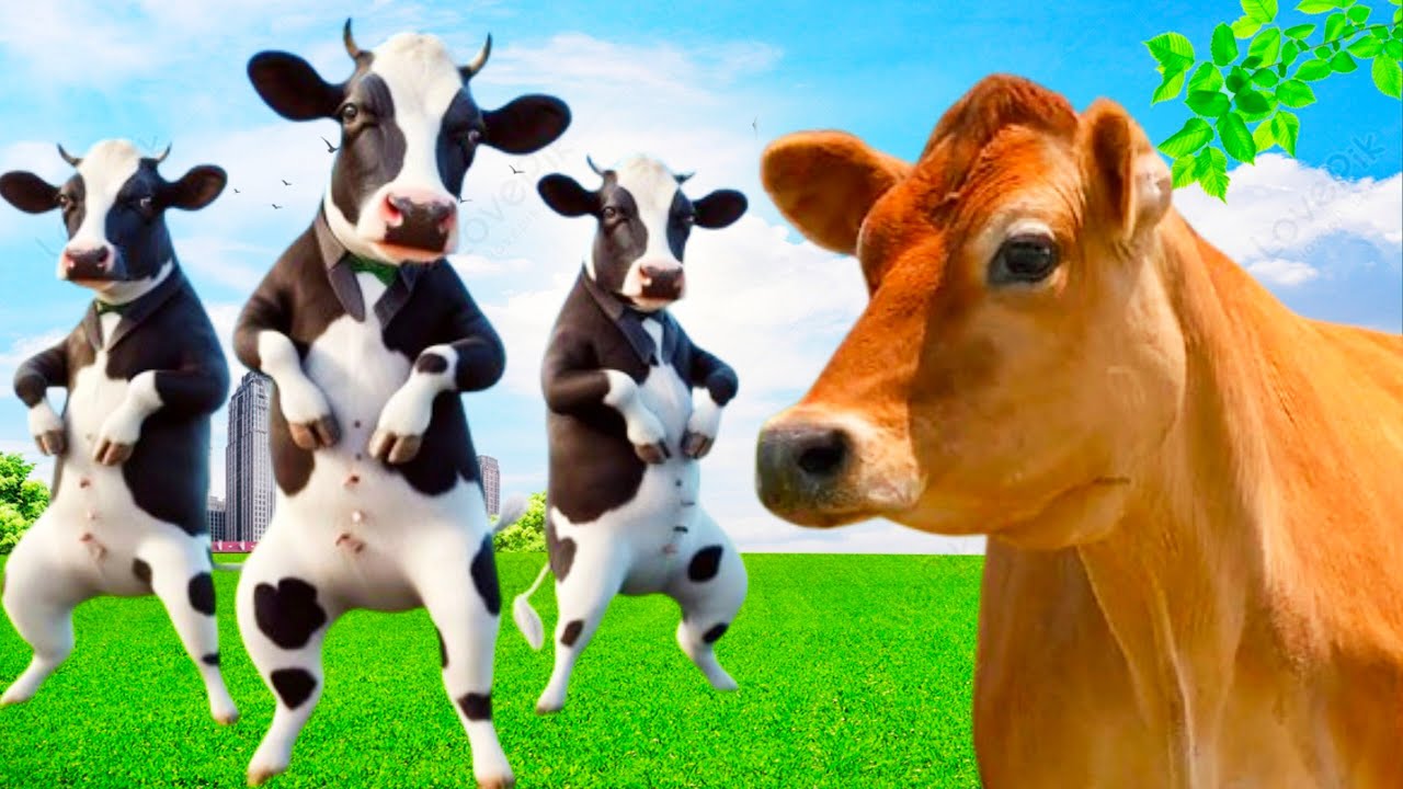FUNNY COW DANCE -27 | COW DANCE & COW VIDEO| DANCING COW - YouTube