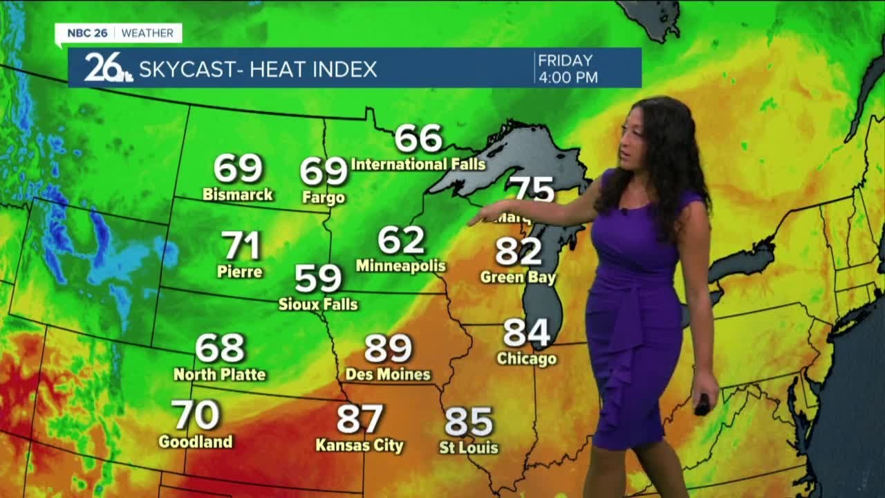 Brittney's NBC 26 Weather Forecast - YouTube
