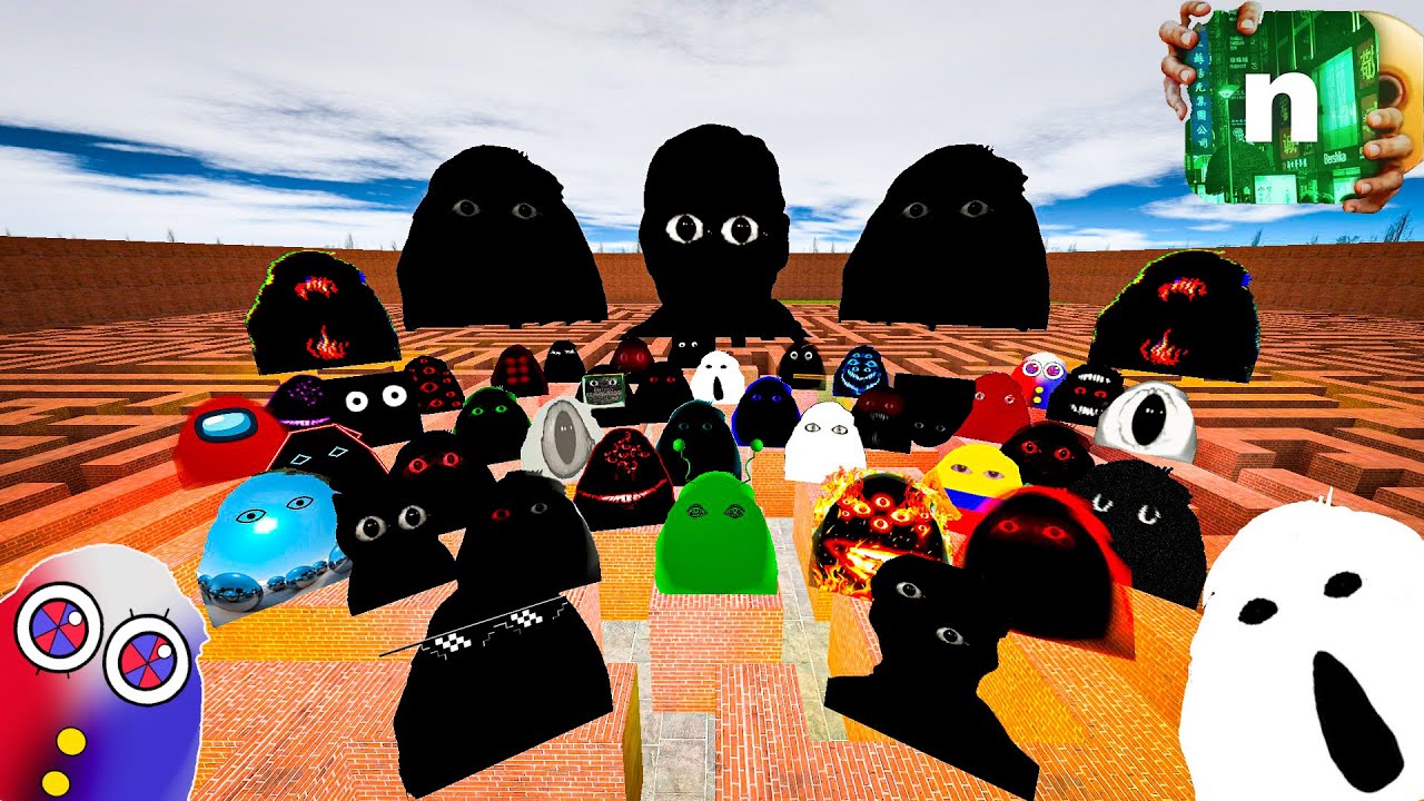 Angry MUNCI Family CHASING ME in MAZE! (Part.29) | Nico's Nextbots ...