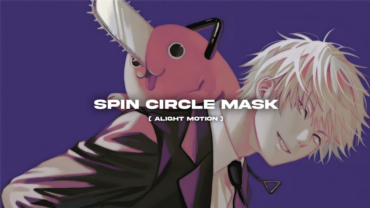 [ watch me ] spin circle mask tutorial on alight motion - YouTube