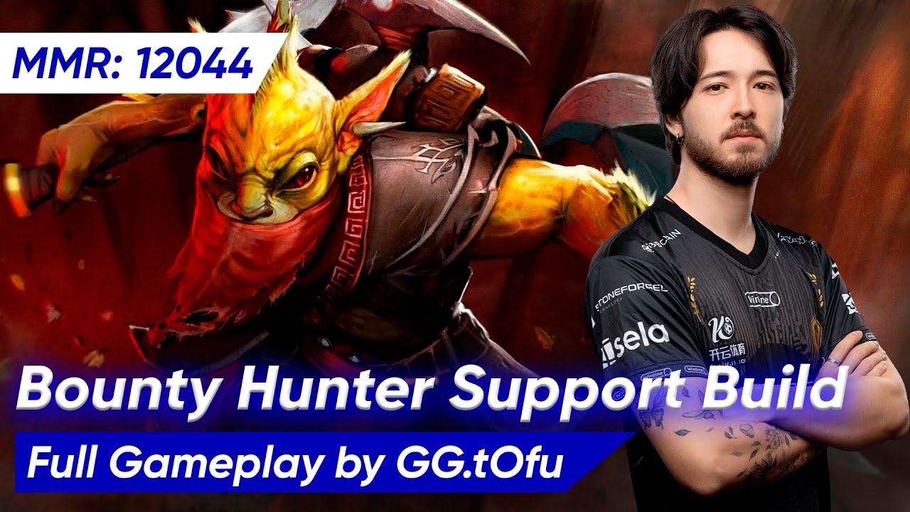 🐁 tOfu BOUNTY HUNTER 7.36 SUPPORT 5 Pos | Dota 2 Pro Gameplay - YouTube