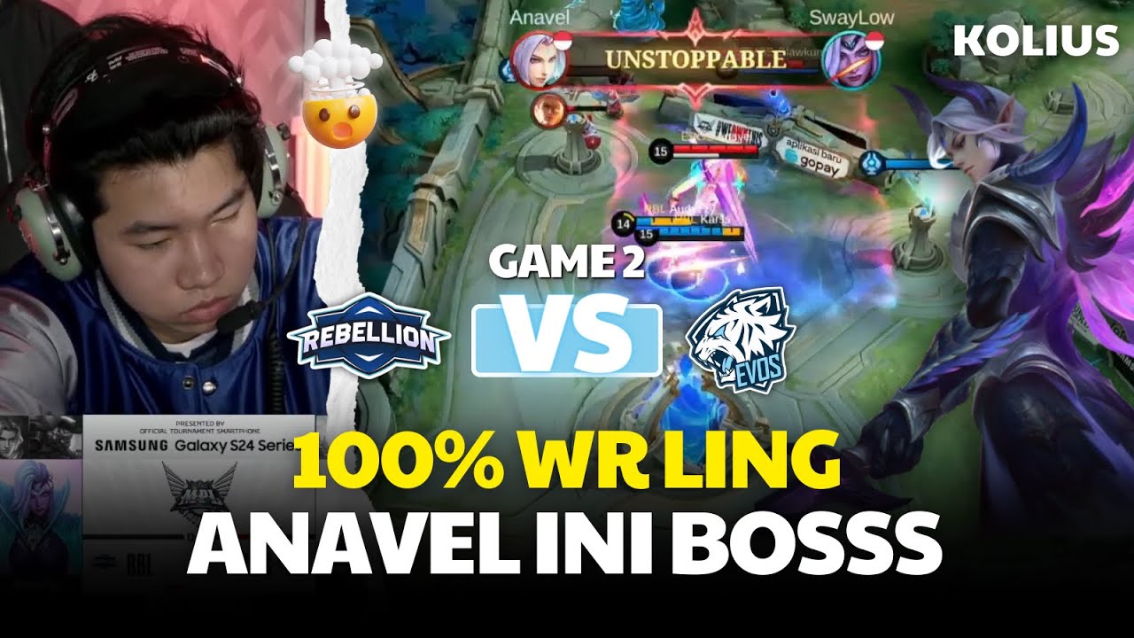 ANAVEL MODE PLAYOFF! RBL VS EVOS GAME 2 MPL-ID S13 WEEK 9 DAY 2 - YouTube