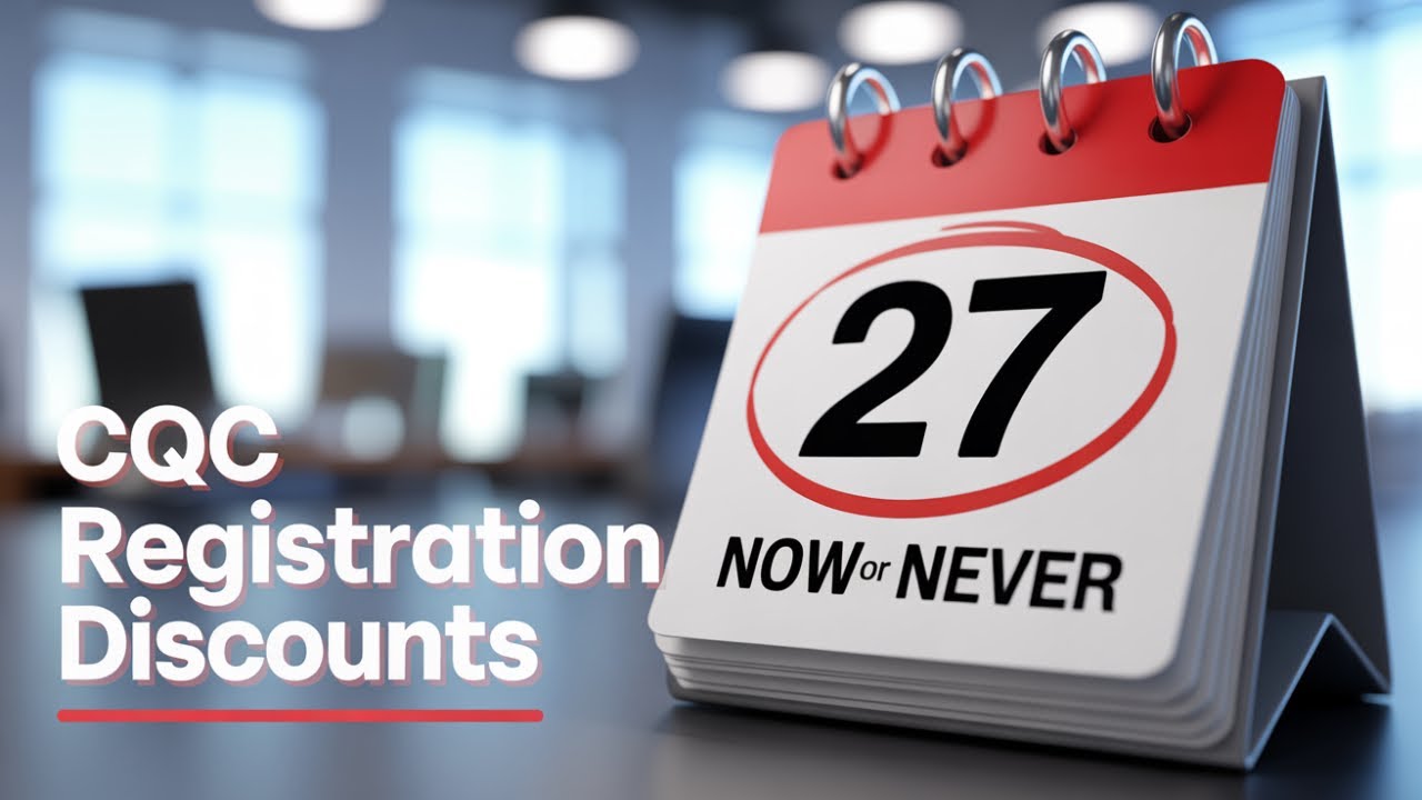 Get Ready for CQC Registration Secrets and Discounts! - YouTube