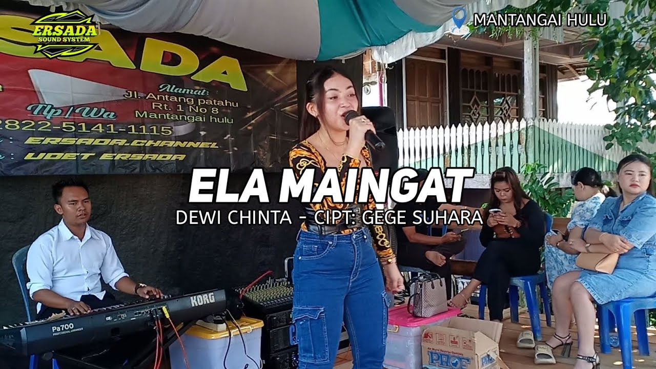ELA MAINGAT (COVER) DEWI CHINTA - YouTube