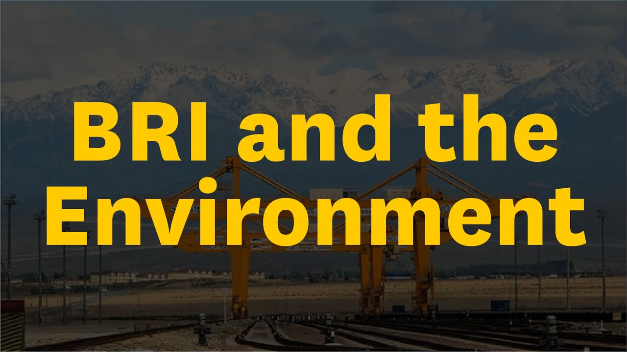 Jessica Liao, BRI Infrastructure Projects and the Environment - YouTube