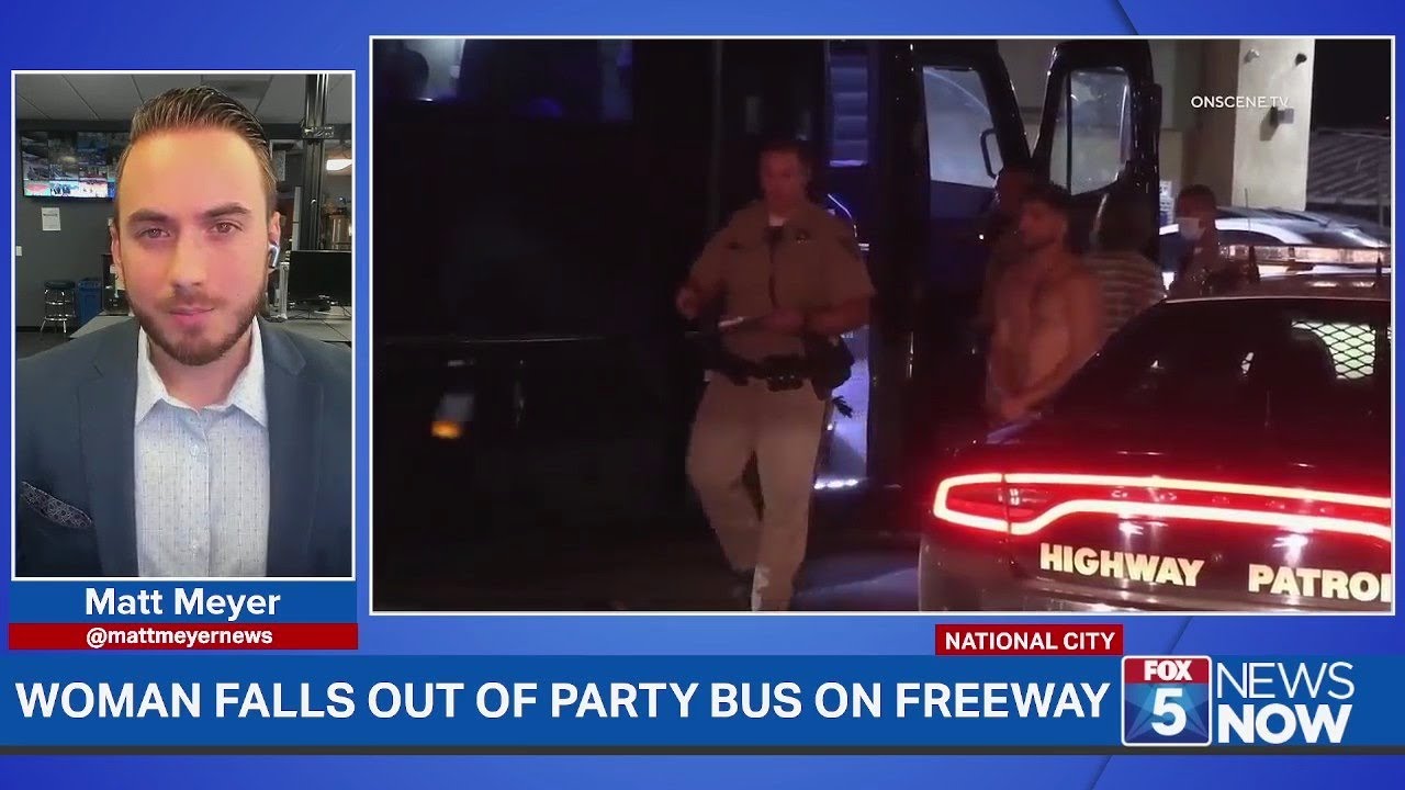 Woman Falls Out Of Moving Party Bus In National City, Suffers Grave ...