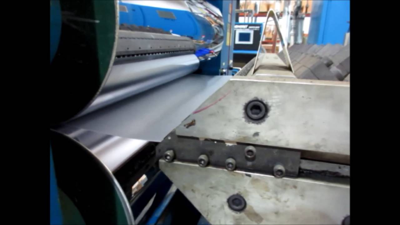 davis standard sheet line - YouTube