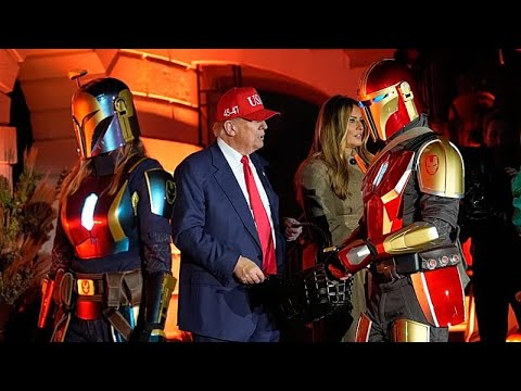 Trump ailesinden Beyaz Saray’da 'Cadılar Bayramı' kutlaması