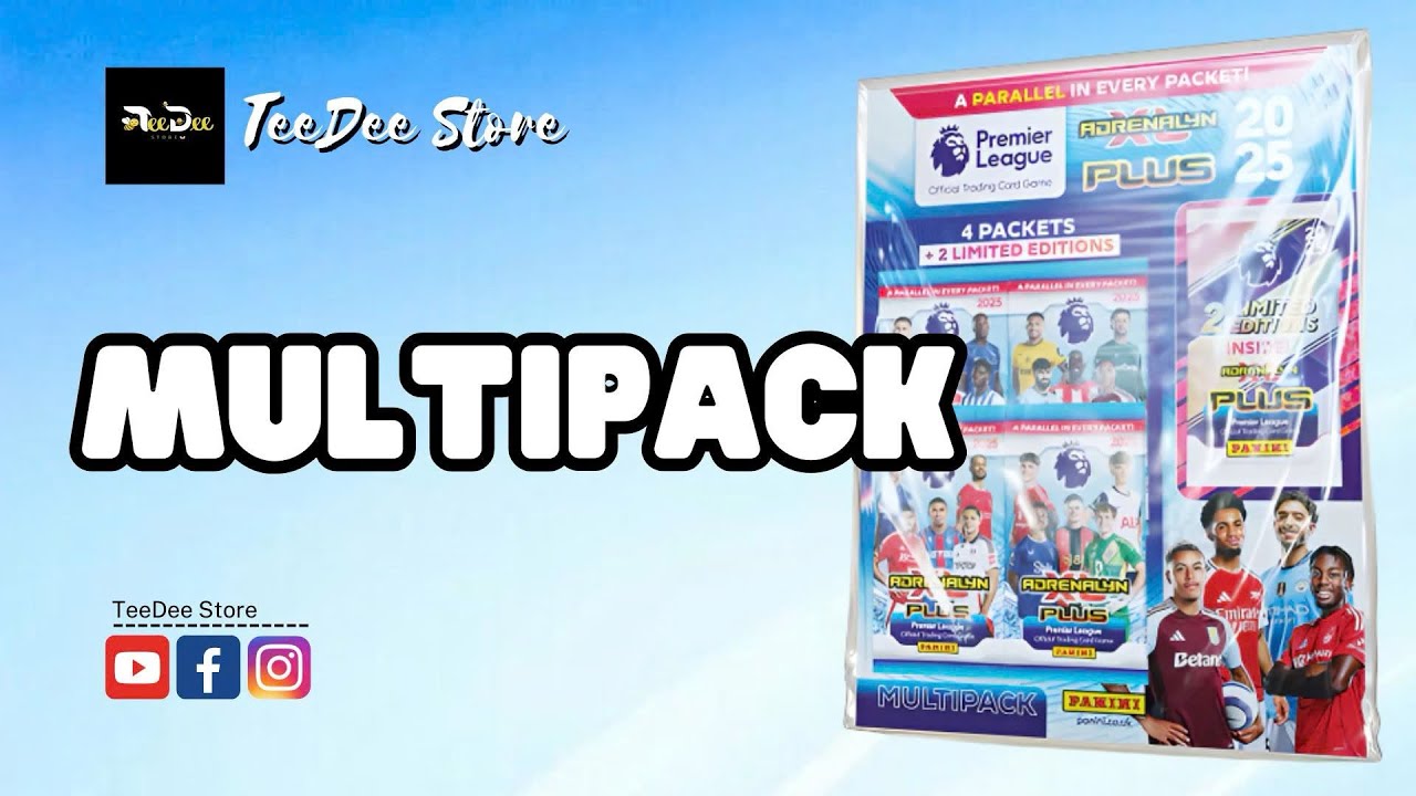 [Panini] Review một Multipack Panini Plus 2025 cùng TeeDee Store || TDS ...
