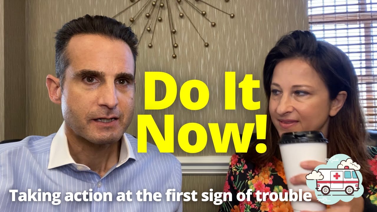 Do It Now; Taking action at the first sign of trouble! - YouTube