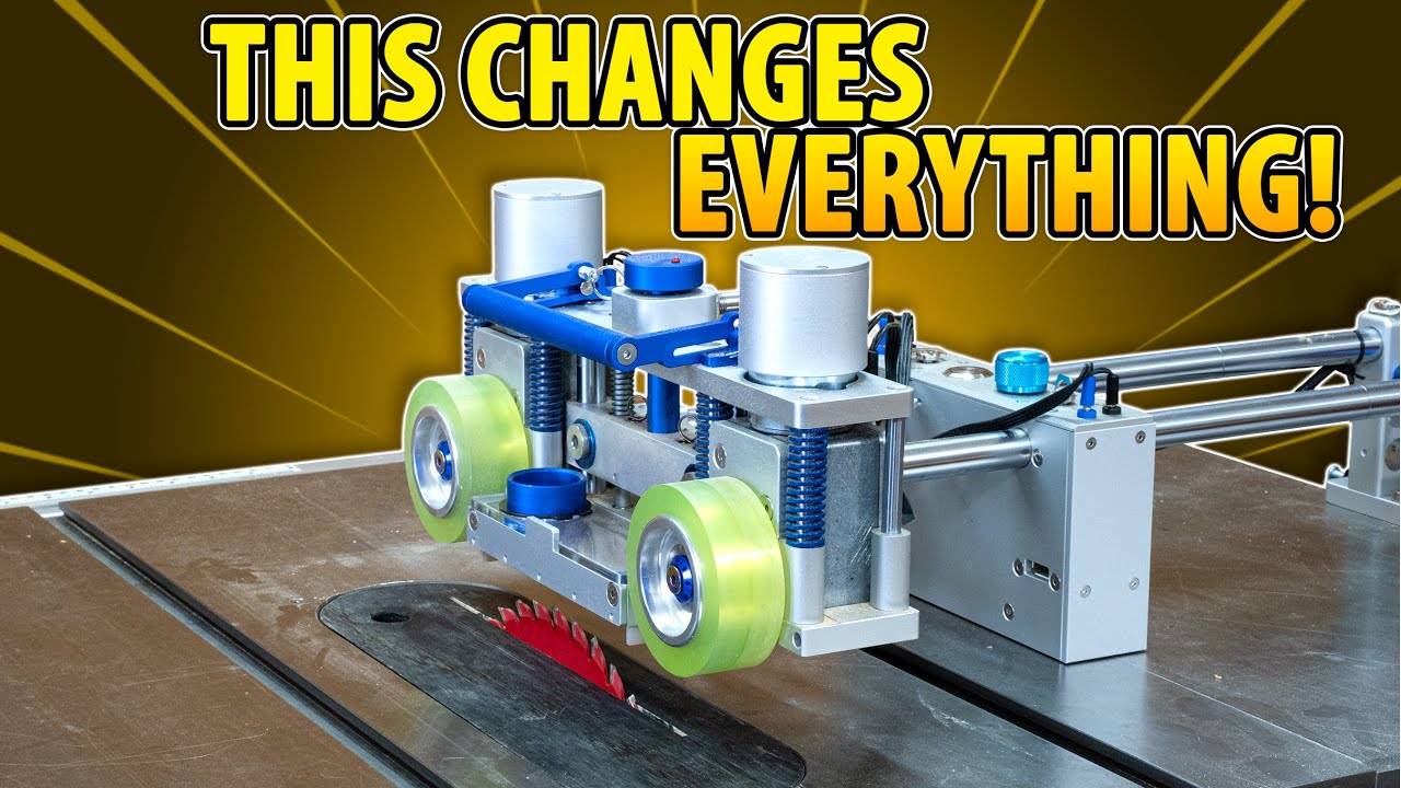 Revolutionary Table Saw Feeder: This Changes Everything! - YouTube