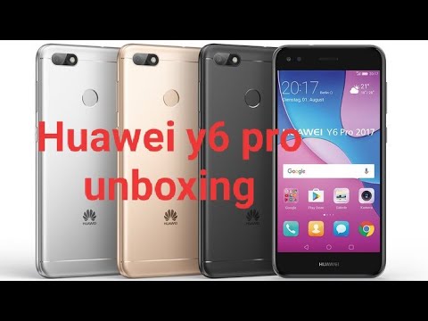 MOBILE HUAWEI Y6 PRO UNBOXING
