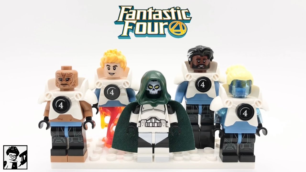 LEGO Fantastic Four Custom Minifigure Showcase (Urk-Verse)! - YouTube