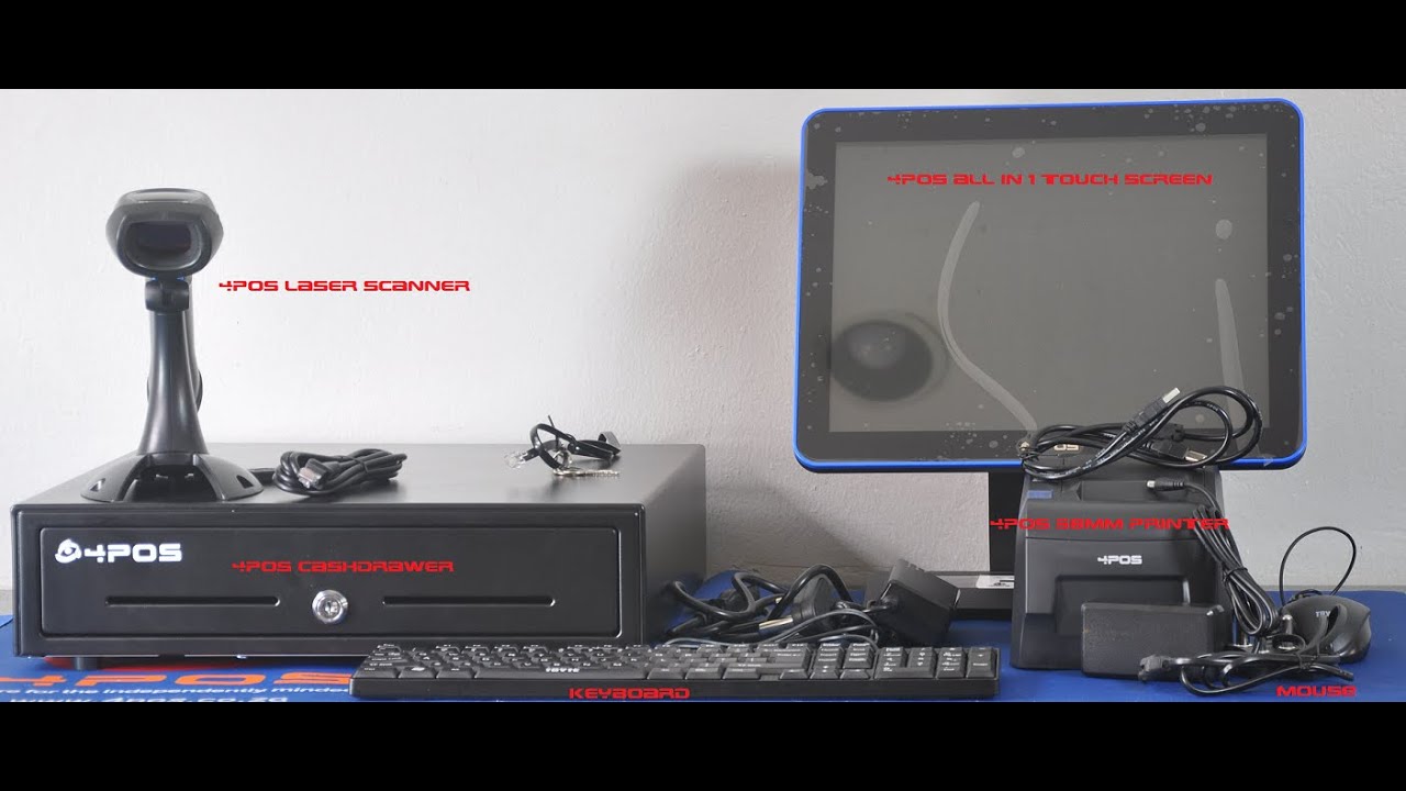 Unboxing your 4POS All in 1 Touch Solution - YouTube