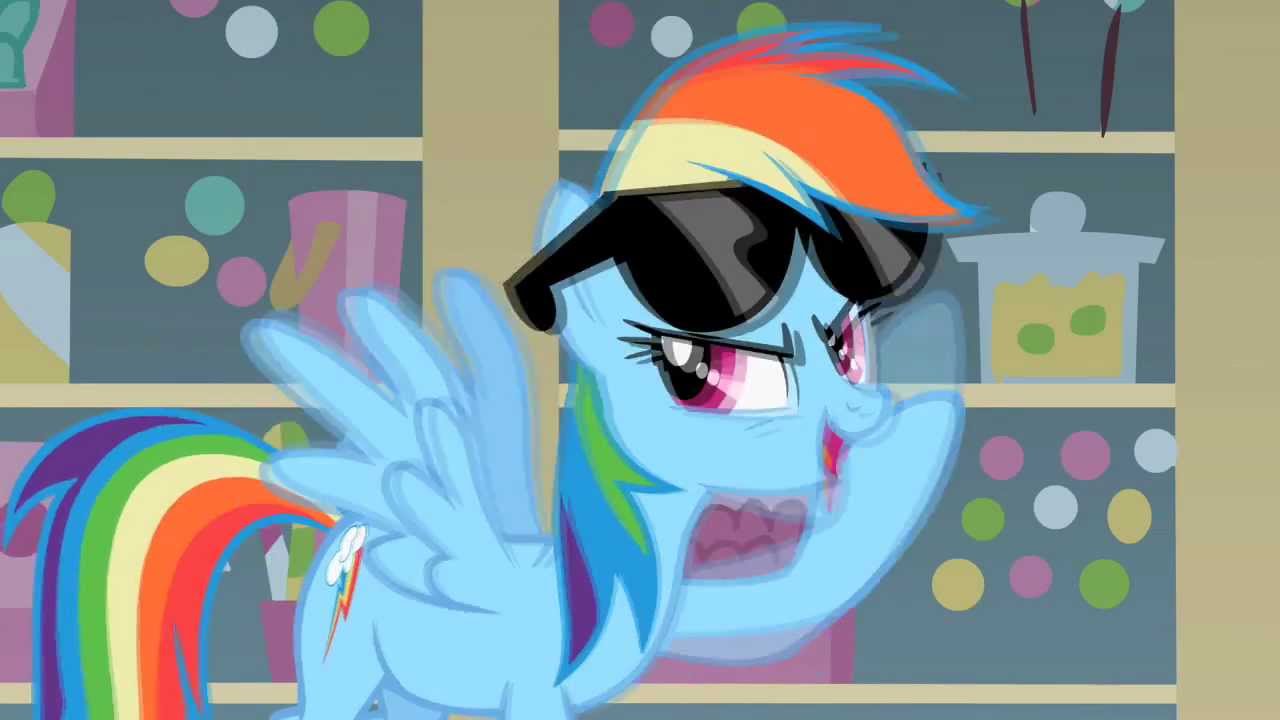 Rainbow Dash - Danger is my middle name: Rainbow Danger Dash! - YouTube