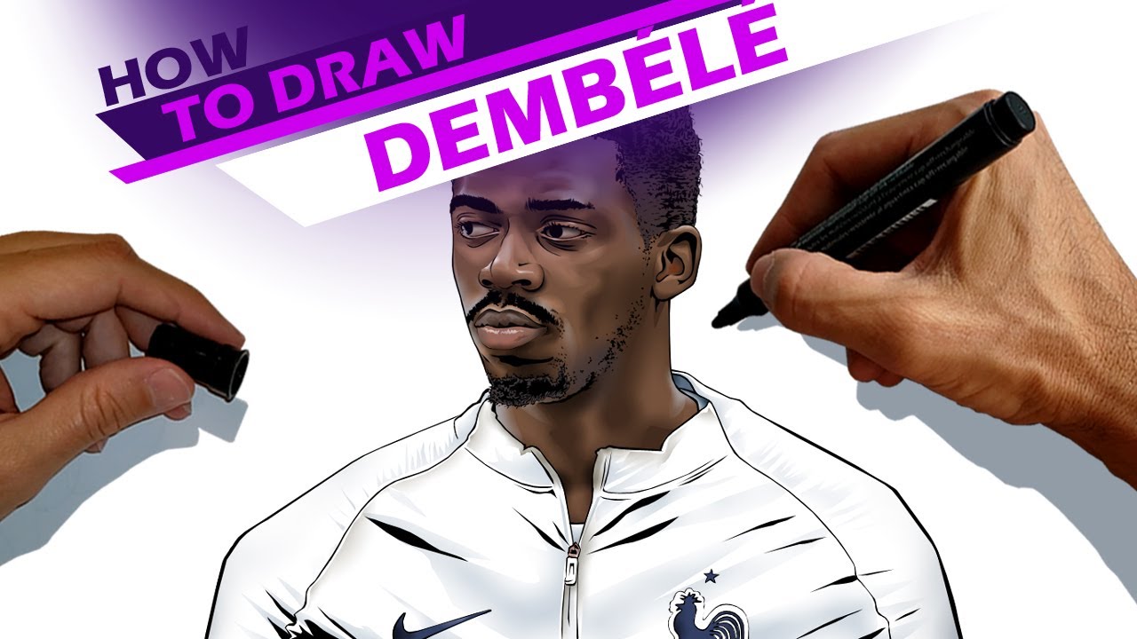 Ousmane Dembélé, player for Paris Saint-Germain and the French national ...