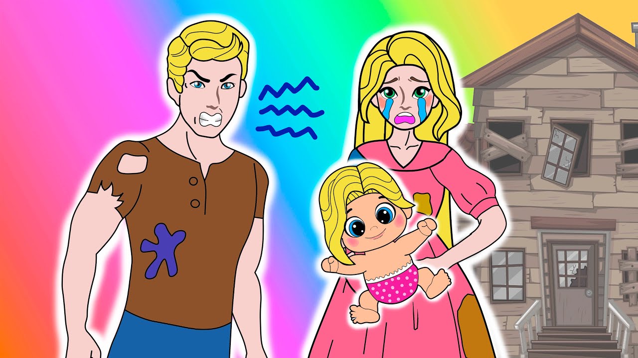 Paper Dolls Dress Up - Carnival Poor Family Dress Handmade - Barbie ...