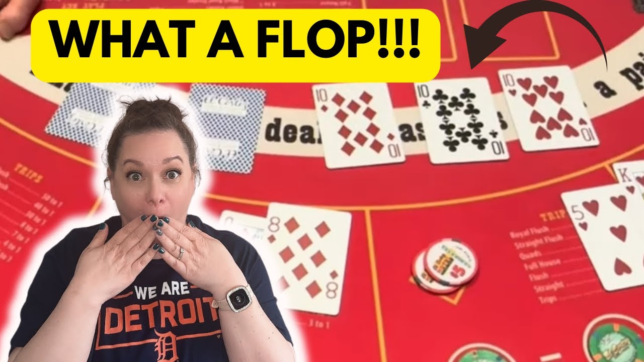 ULTIMATE TEXAS HOLD 'EM in LAS VEGAS! WHAT A FLOP!!! WINNING SESSION! - YouTube