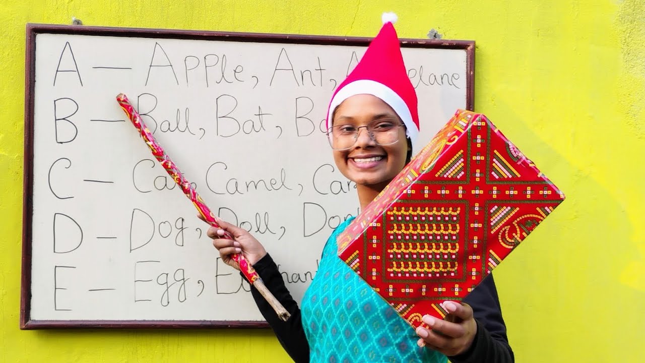 Christmas ABC Song #Fun Alphabet Song for kids 🎅 #Kiddos Study Zone # ...