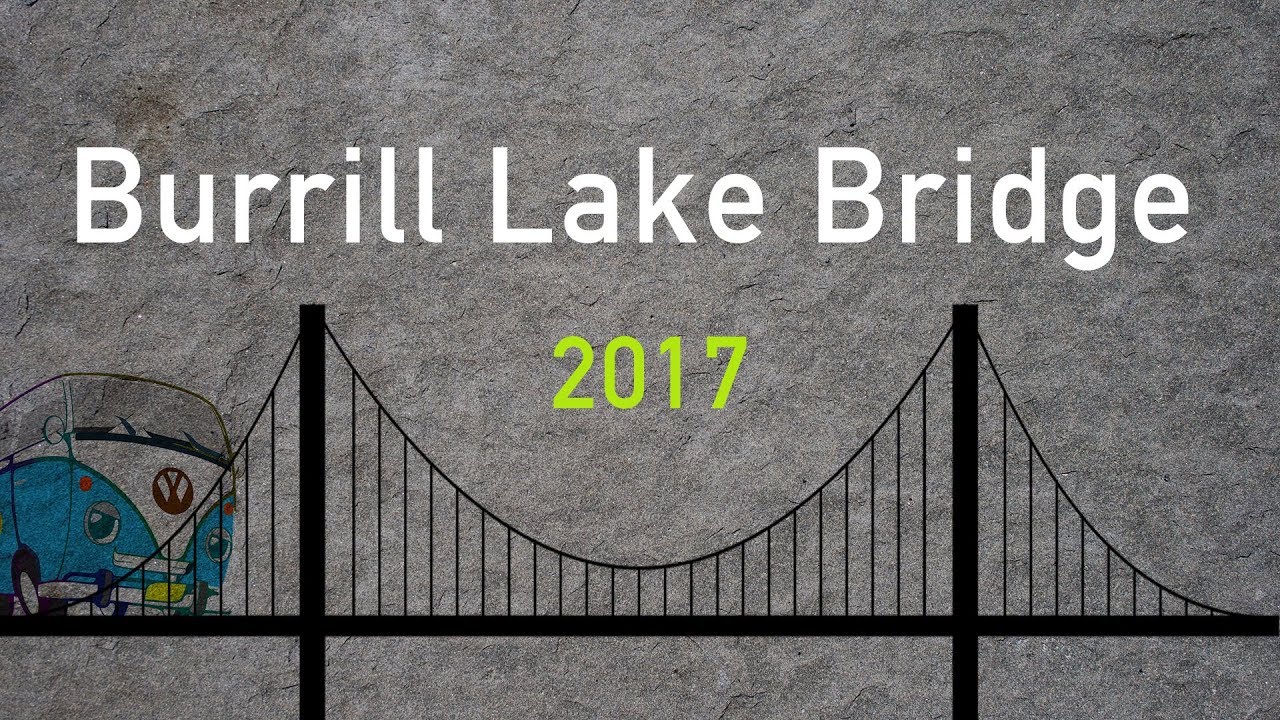 Burrill lake bridge walk over - YouTube