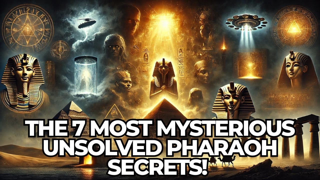 The seven most famous riddles of the Pharaohs - YouTube