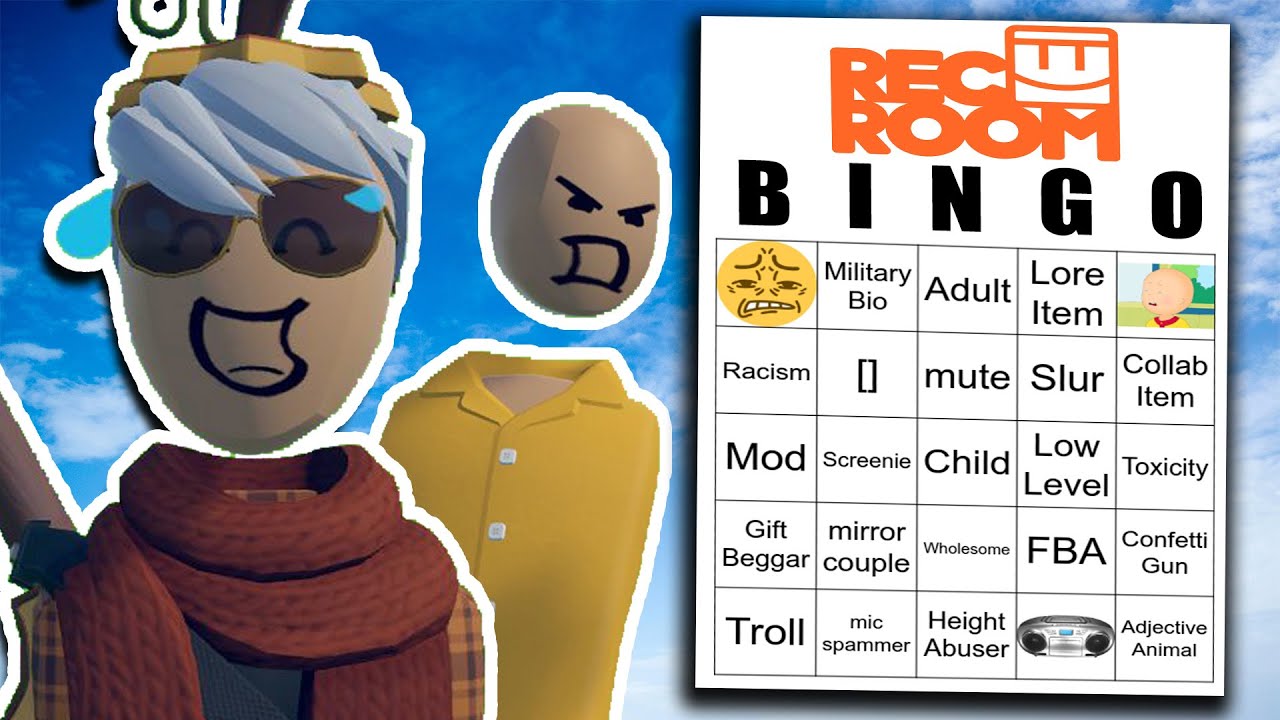 REC ROOM BINGO IS SO FUN! - YouTube